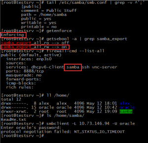 记录:SAMBA服务连接不上，提示 NT_STATUS_IO_TIMEOUT | ReMember